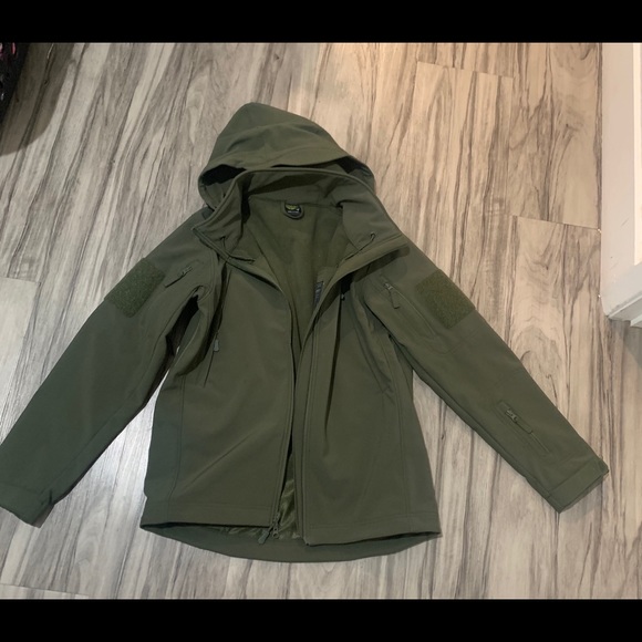 Condor | Jackets & Coats | Tactical Soft Shell Jacket Olive Green ...